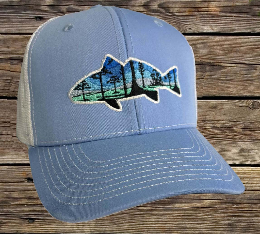 Redfish Swamp - Souvenir Embroidered Extra Fine Twill Cap – Local Wearables