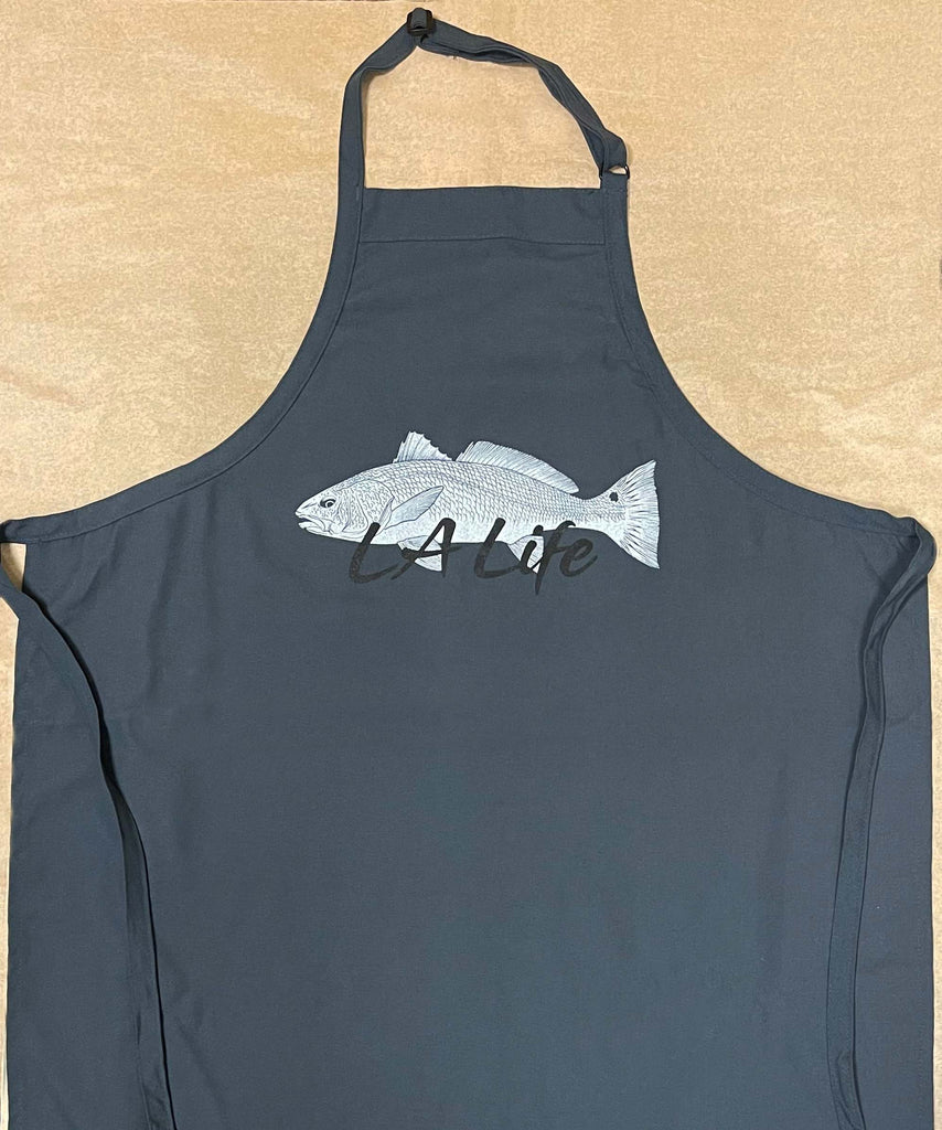 LA Life Redfish - Adjustable Chef Apron – Local Wearables